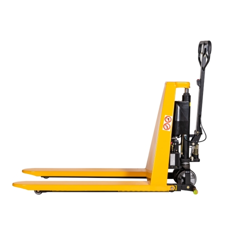 Transpaleta tijera ancha eléctrica monocilíndrica 1500 kg - AlzaDepot